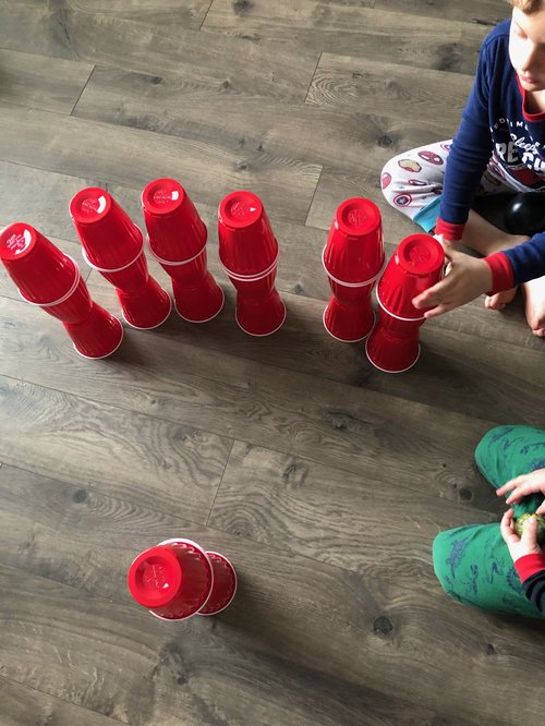 Cup Towers — My Preschool Place