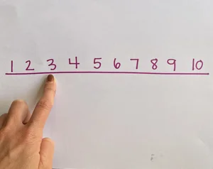 Santa’s Beard Roll, Count, and Cover — My Preschool Place