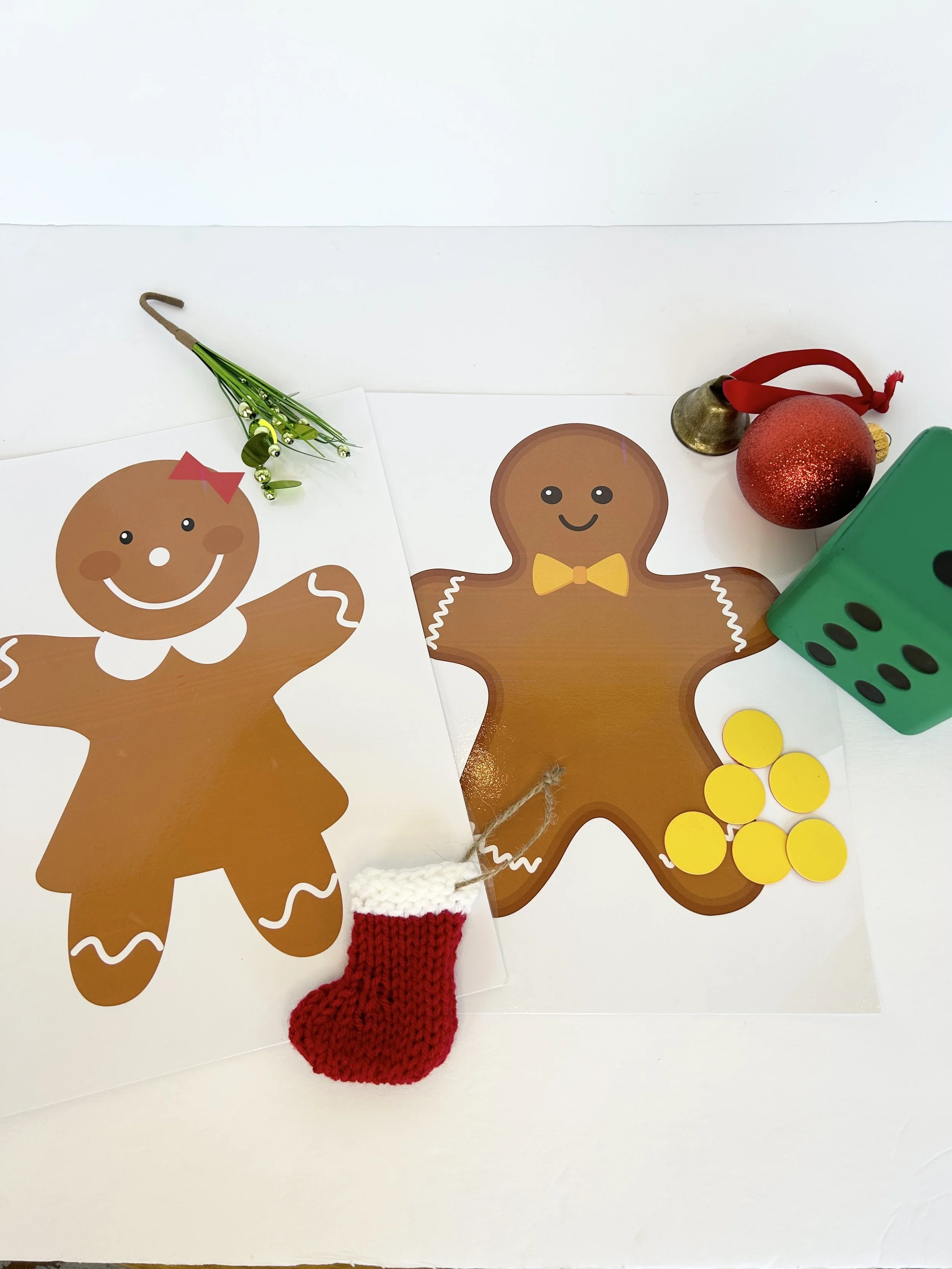 Gingerbread Cookie Counting Preschool Math [free download] — My ...