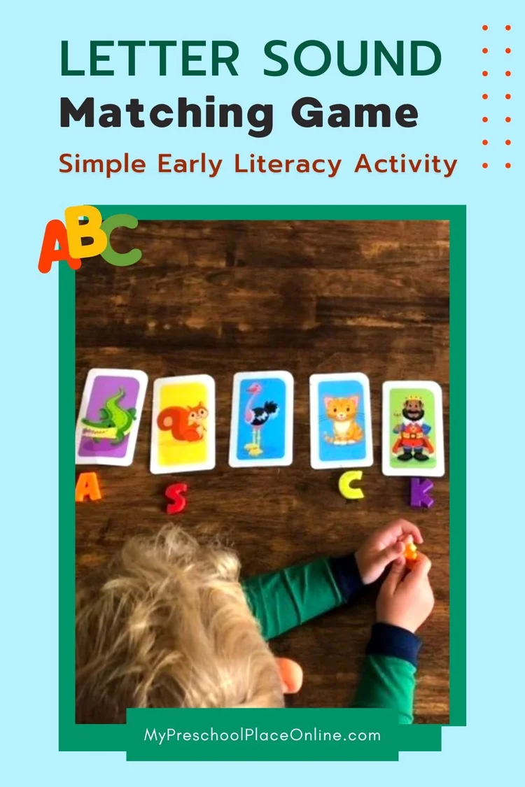 Letter Sound Matching — My Preschool Place