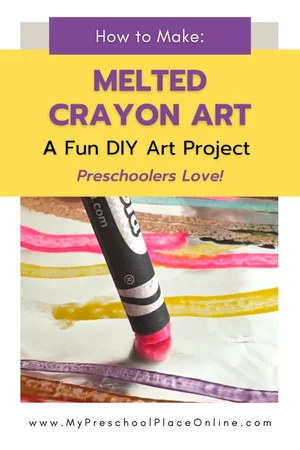 Melted Crayon Art — My Preschool Place