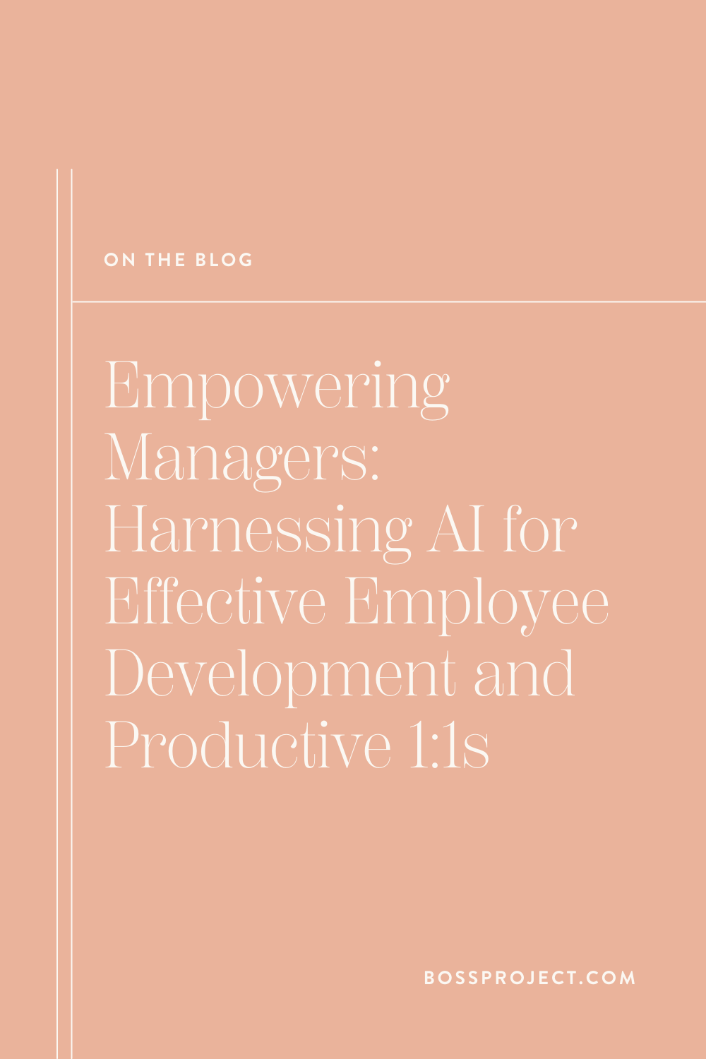Empowering Managers: Harnessing AI for Effective Employee Development ...