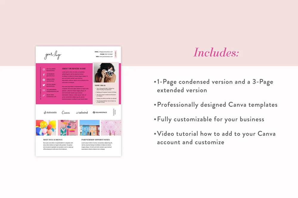 Start Landing Partnership Opportunities with The Perfect Media Kit ...