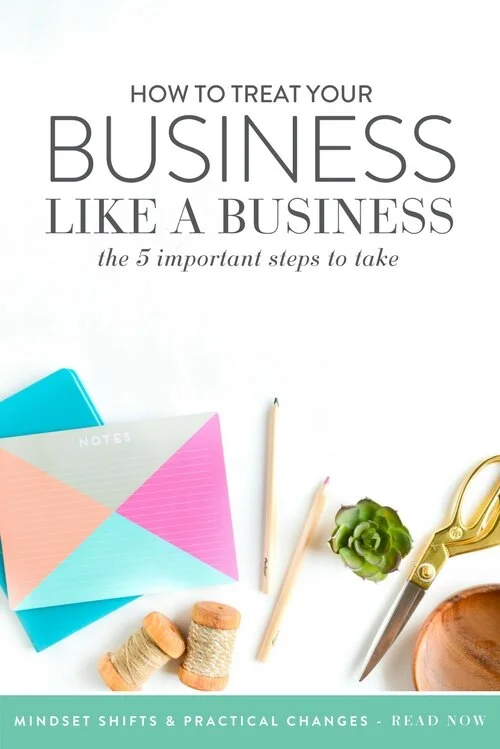 How to Treat Your Business like a Business: The 5 Important Steps to Take — Boss Project
