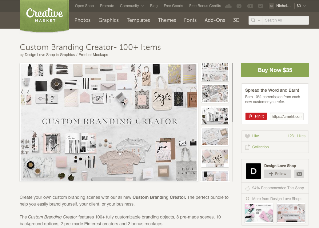 How to Use Creative Market Products in Canva So You Don't Waste Time ...