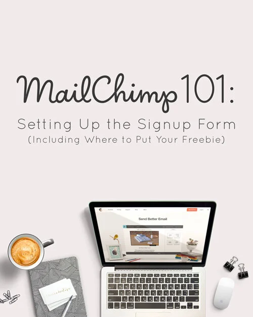 Mailchimp 101: Setting Up the Signup Form (Including where to Put Your ...