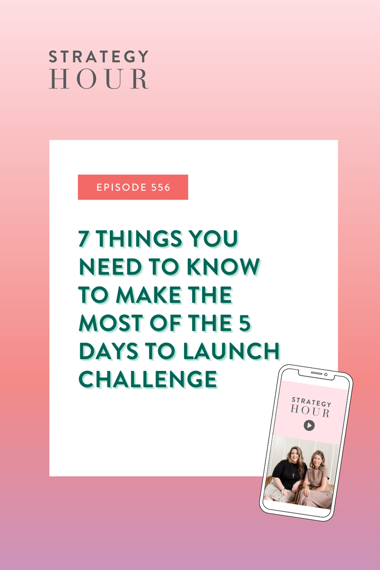 7 Things You Need to Know to Make the Most of the 5 Days to Launch ...