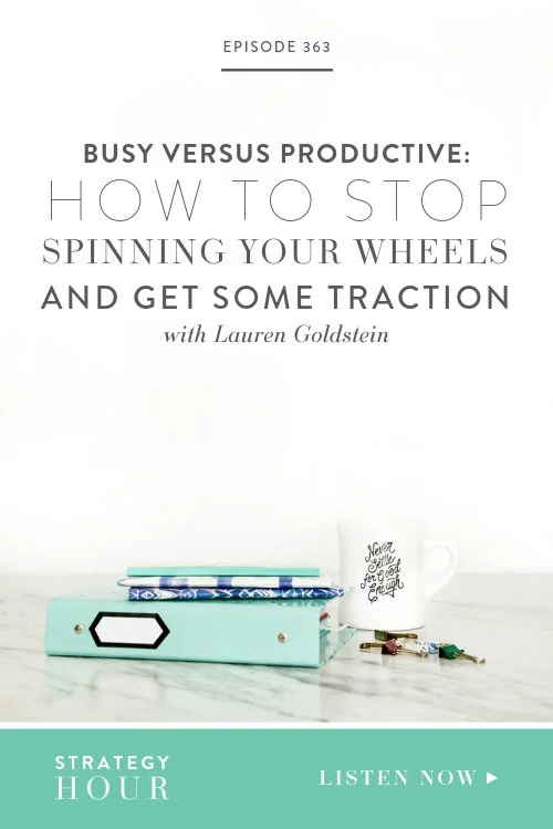 Busy vs Productive: How to Stop Spinning Your Wheels and Get Some ...