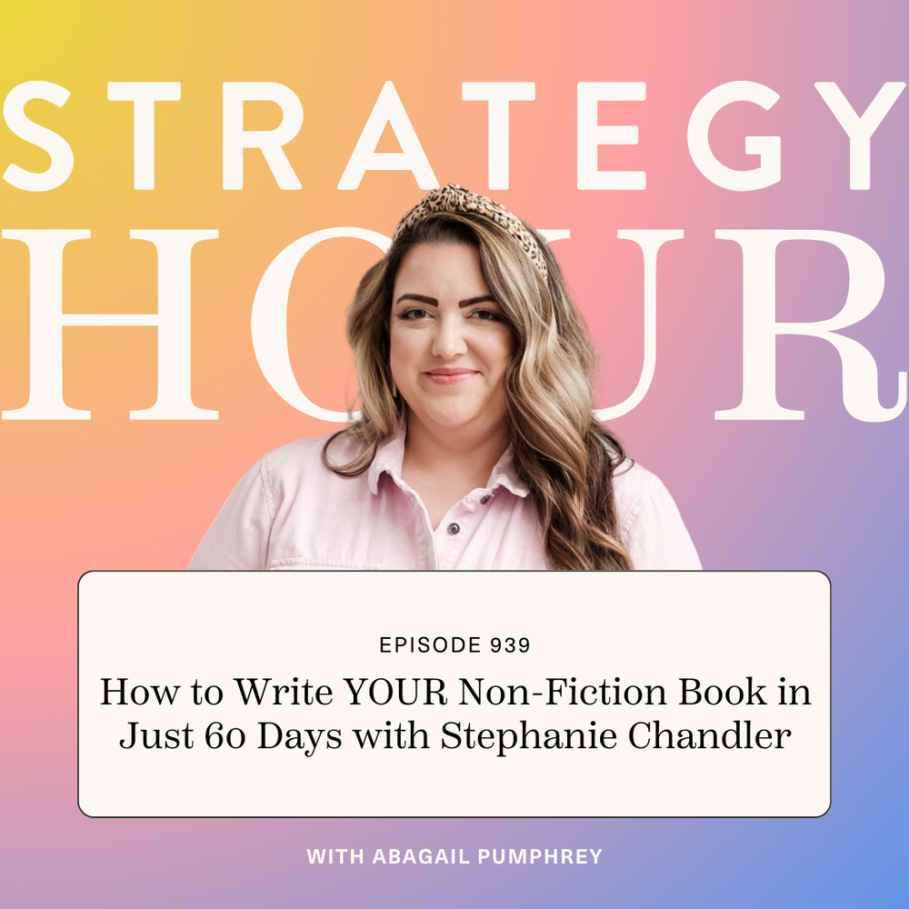 How to Write YOUR Non-Fiction Book in Just 60 Days with Stephanie ...
