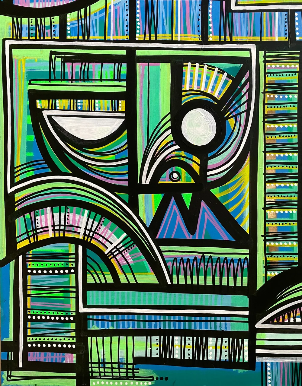 PAINTINGS — THE FACE MAKER