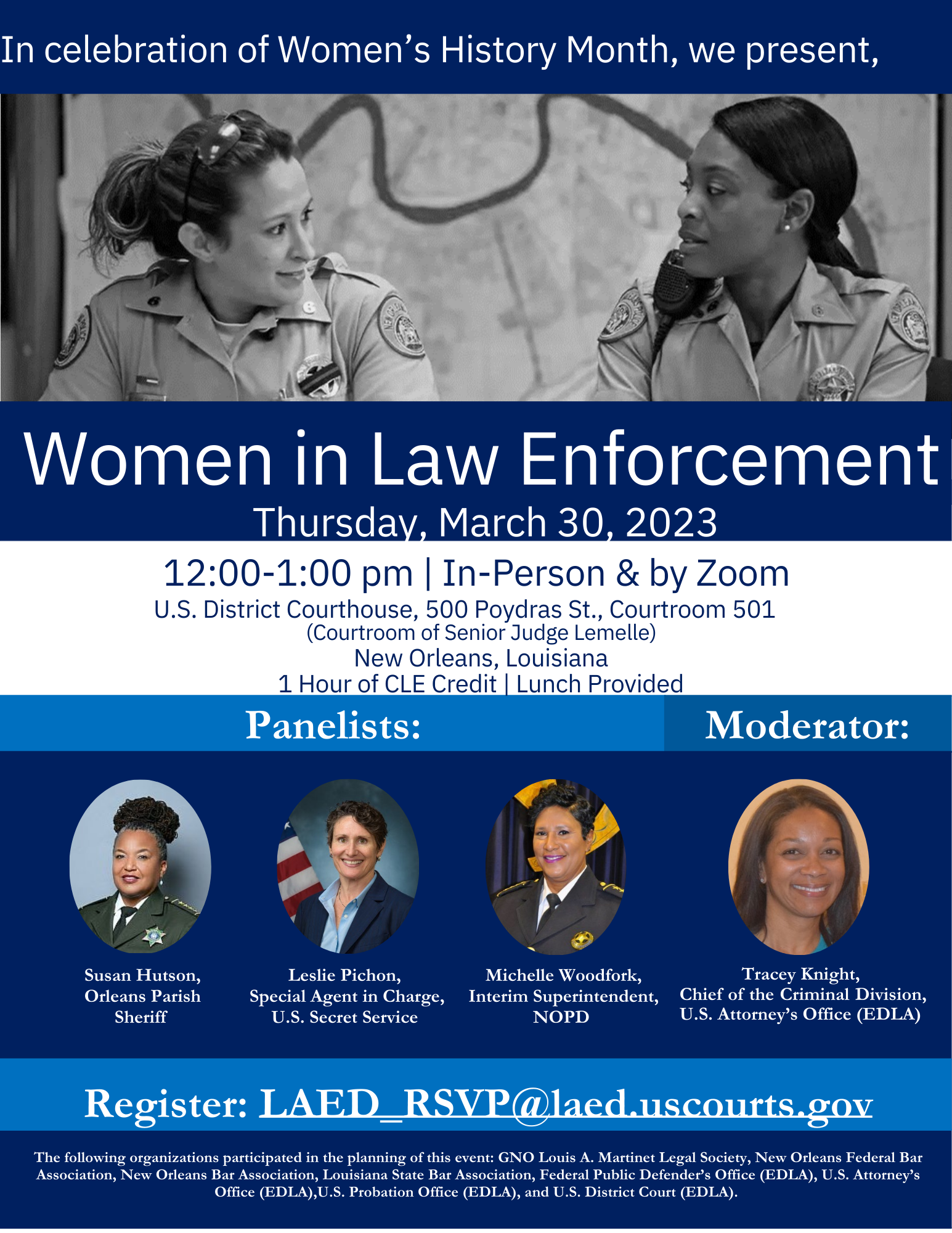 Upcoming Programs & CLEs — Federal Bar Association - New Orleans Chapter