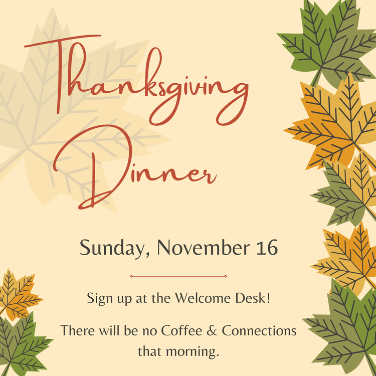 Thanksgiving Dinner — NLAG