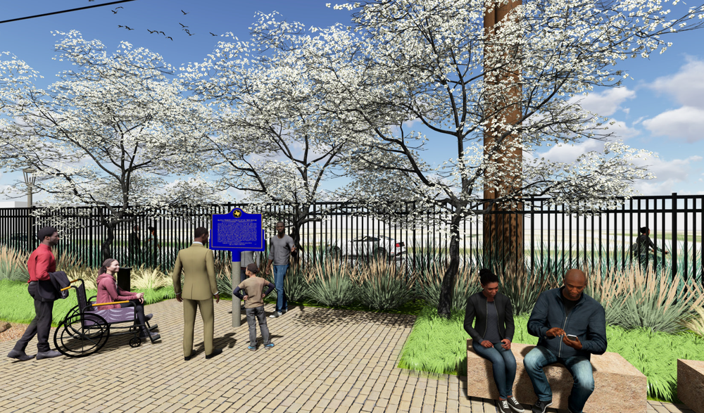 The Mr. Fred Rouse Memorial I Fort Worth, TX — Design Jones LLC