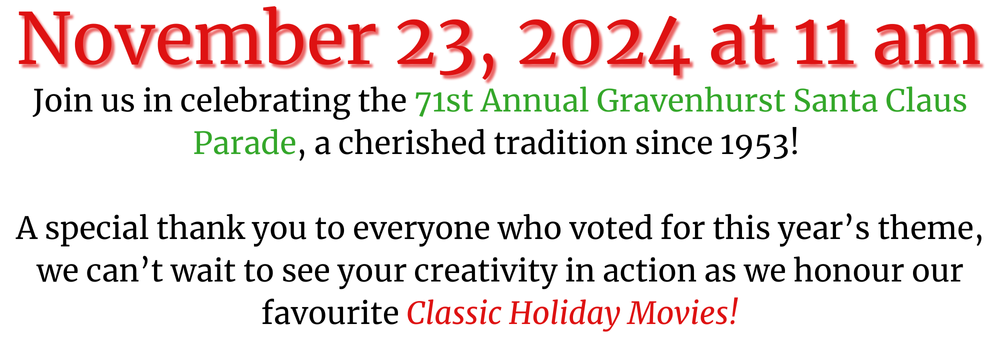 Santa Claus Parade — Gravenhurst Chamber of Commerce