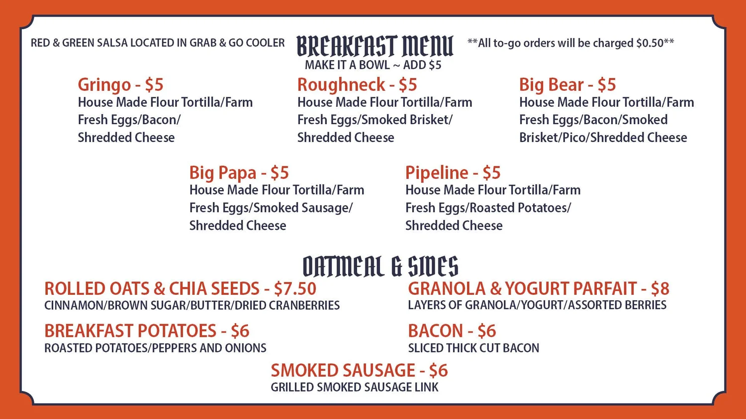 Breakfast — Neighbor's House Fort Worth