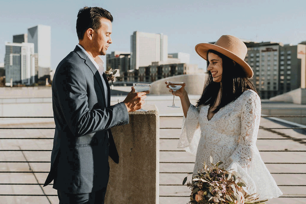 Downtown Atlanta Elopement Styled Vow Renewal — Summit and Sur Photography