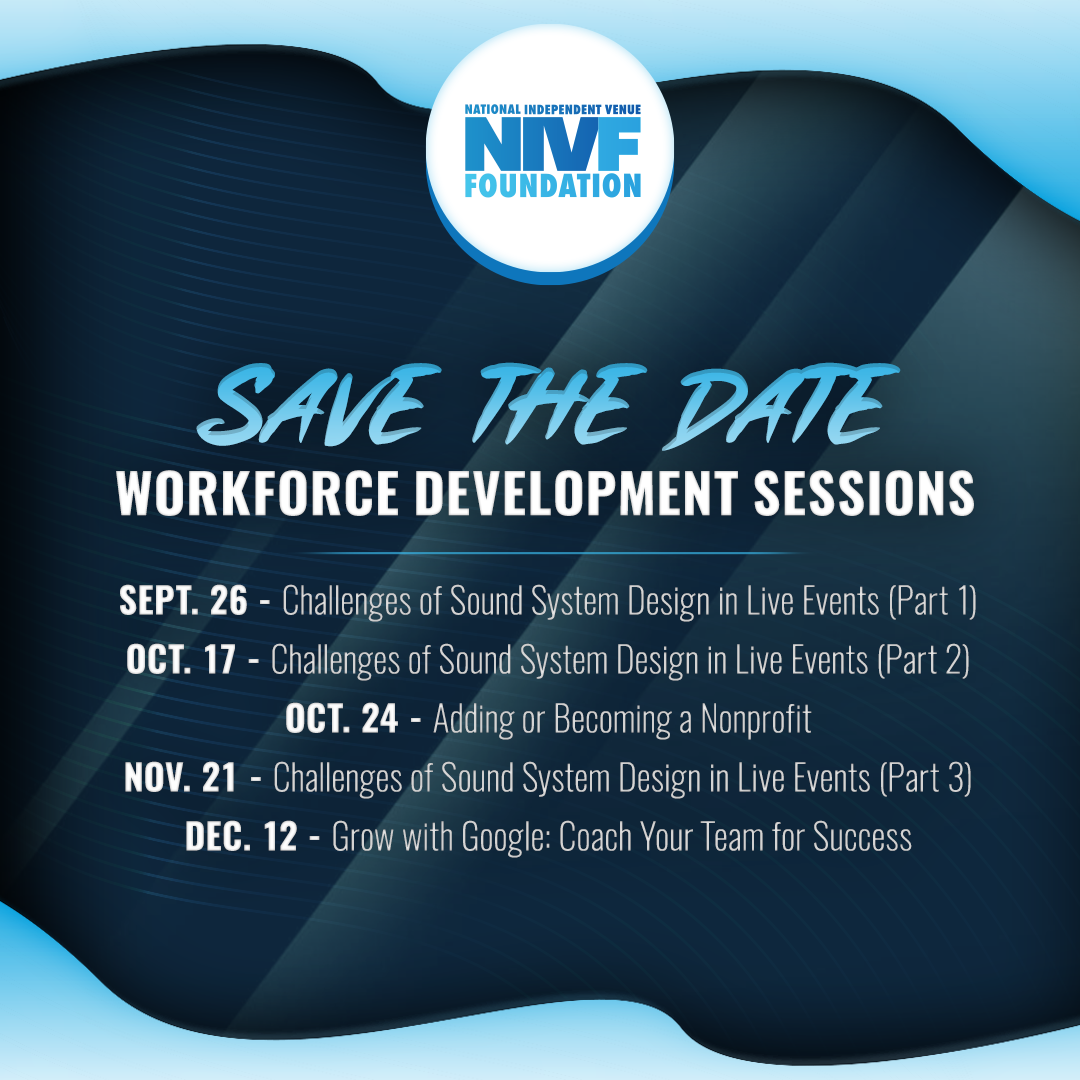 NIVF | National Independent Venue Foundation