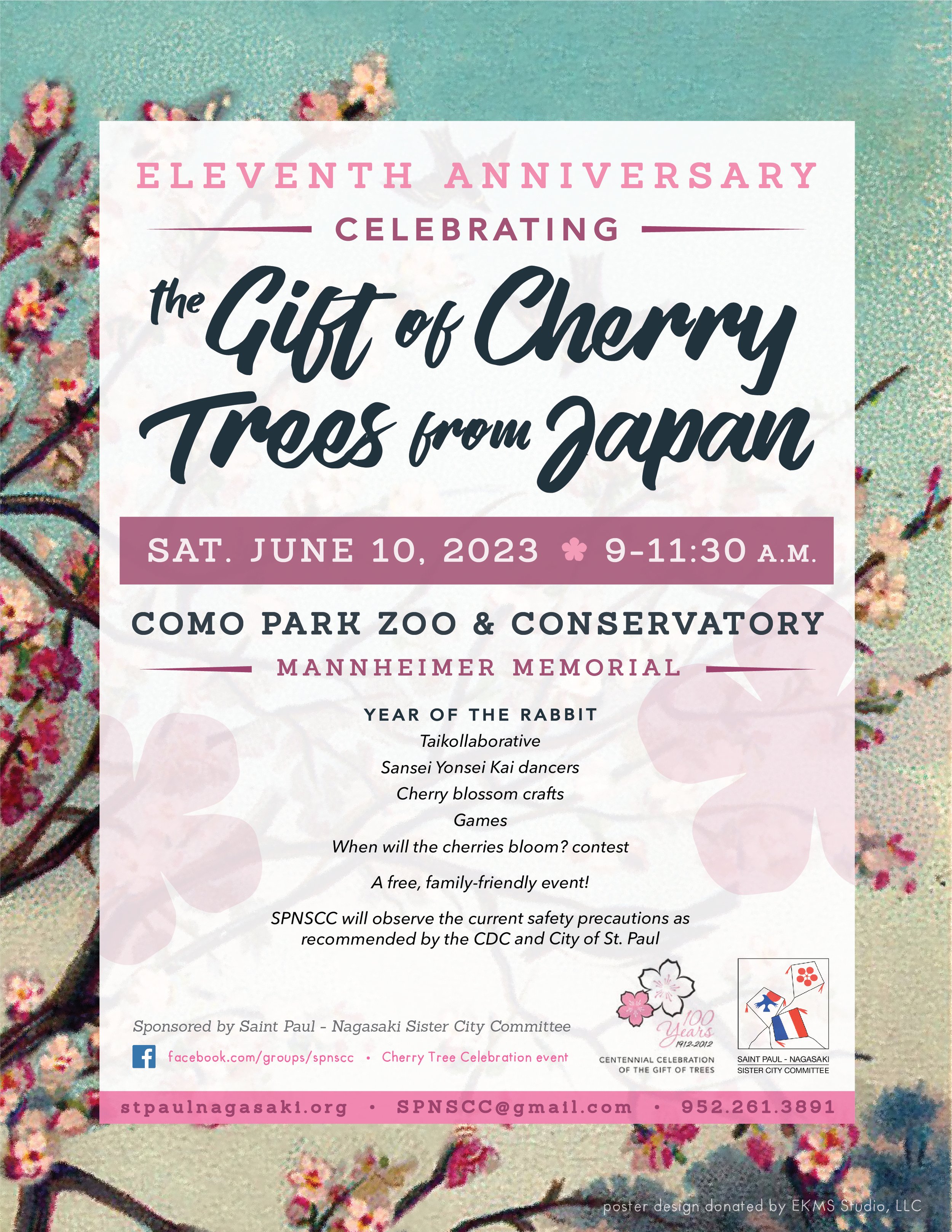 2023 Cherry Tree Celebration — Saint Paul - Nagasaki Sister City Committee