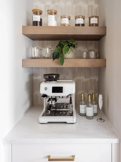 Custom Dry Bar: Layout, Storage & Style | Sean's Cabinetry | Minnesota ...