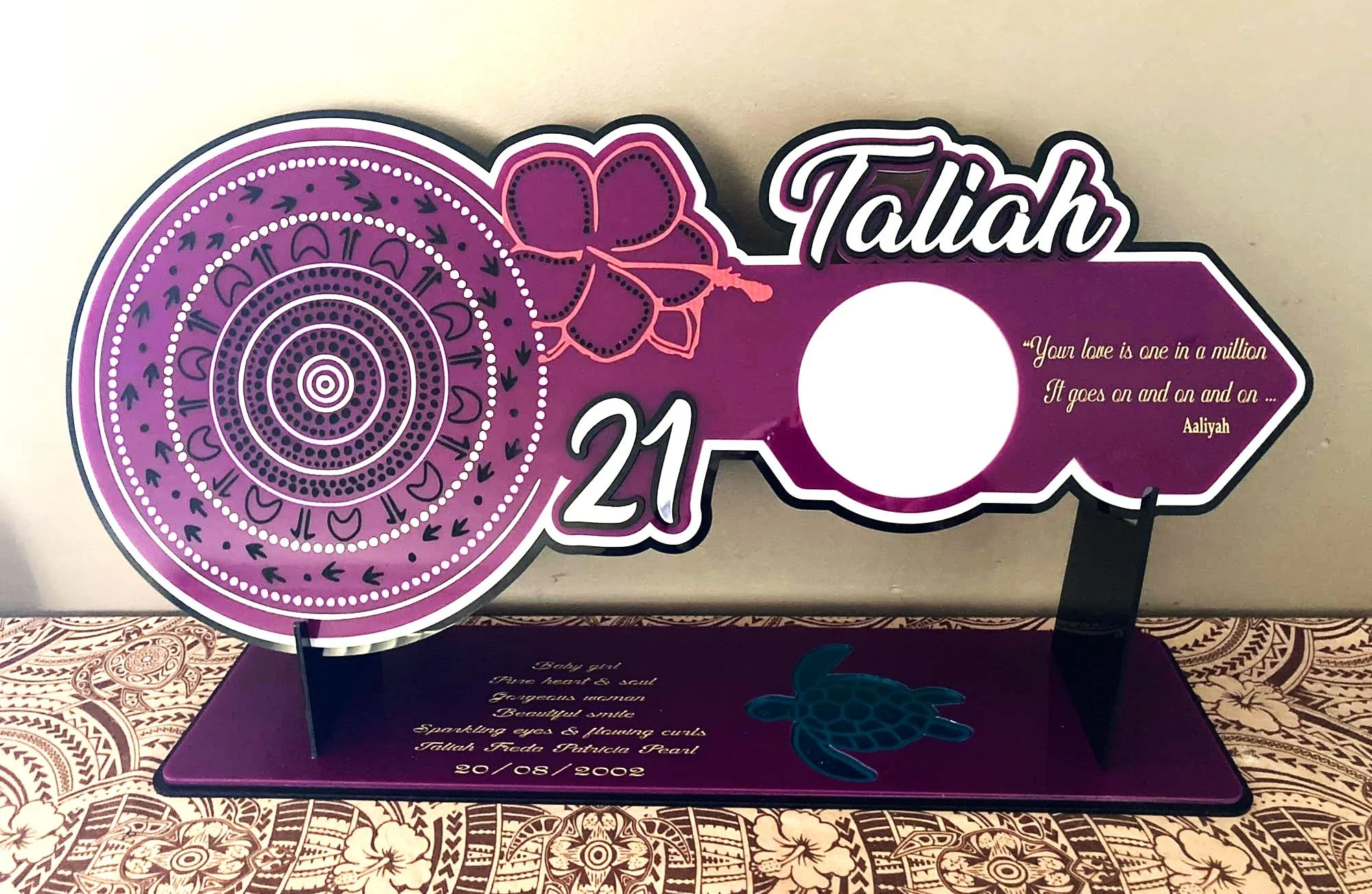 Custom Birthday Keys — Majic Turtle Creations