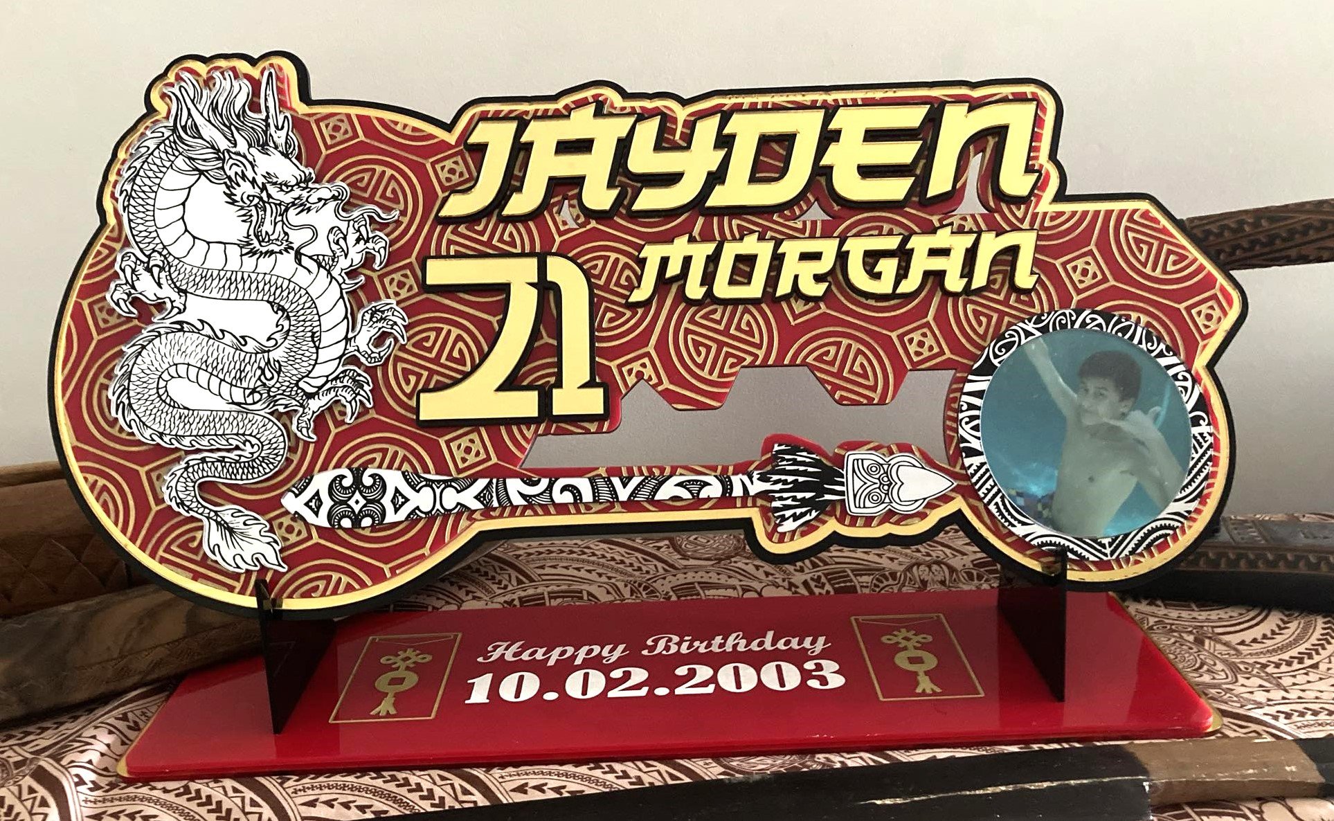 Custom Birthday Keys — Majic Turtle Creations