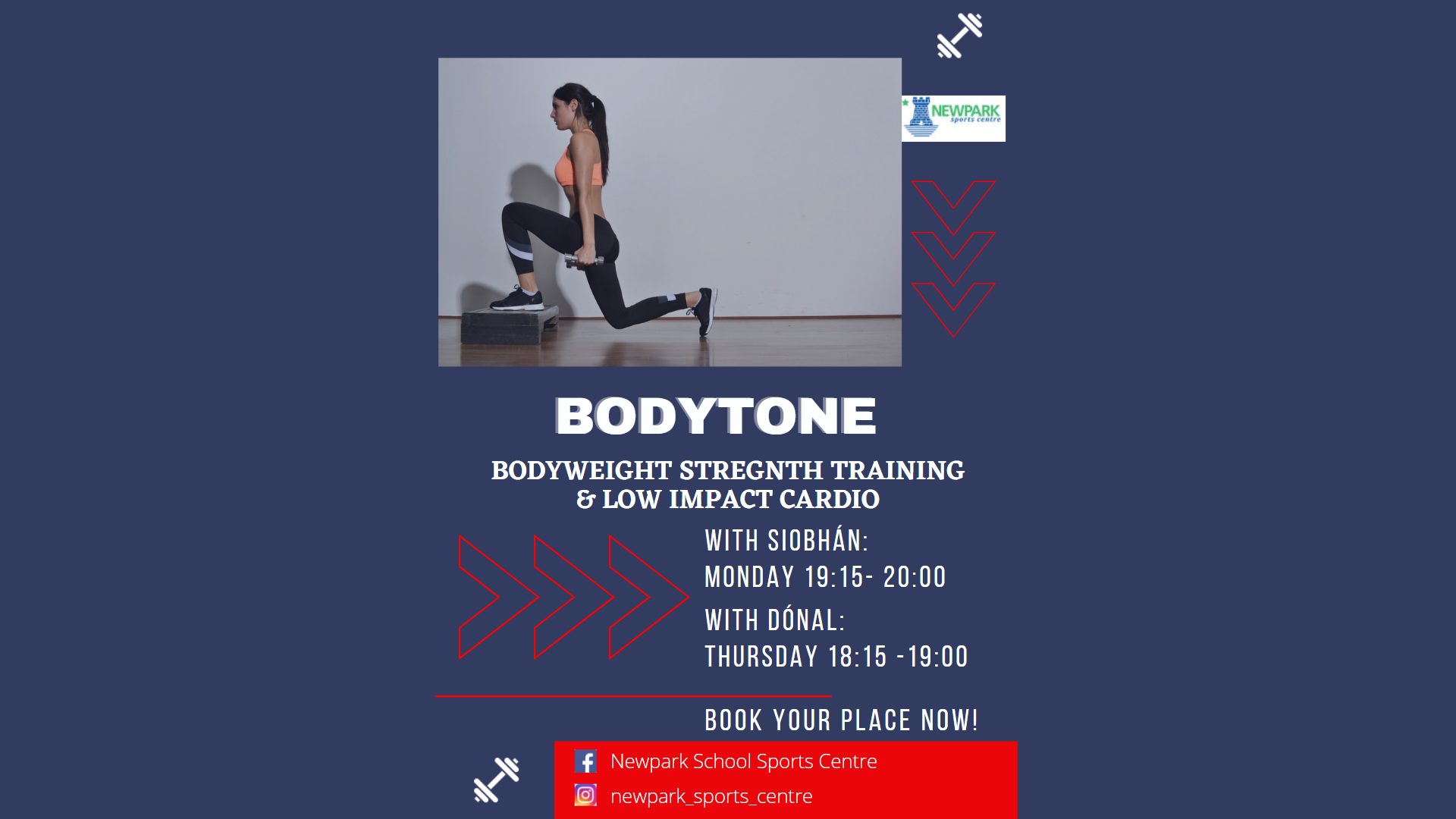 Fitness Classes — Newpark Sports Centre
