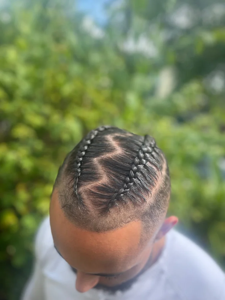 Featured Hairstyle: Two Braids — Sunny Braids