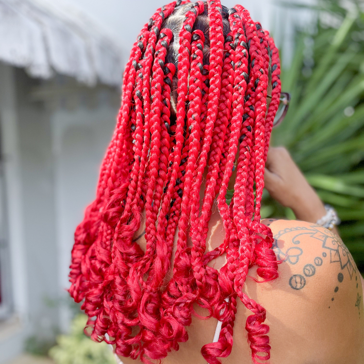How to Add Hair Extensions to Box Braids — Sunny Braids