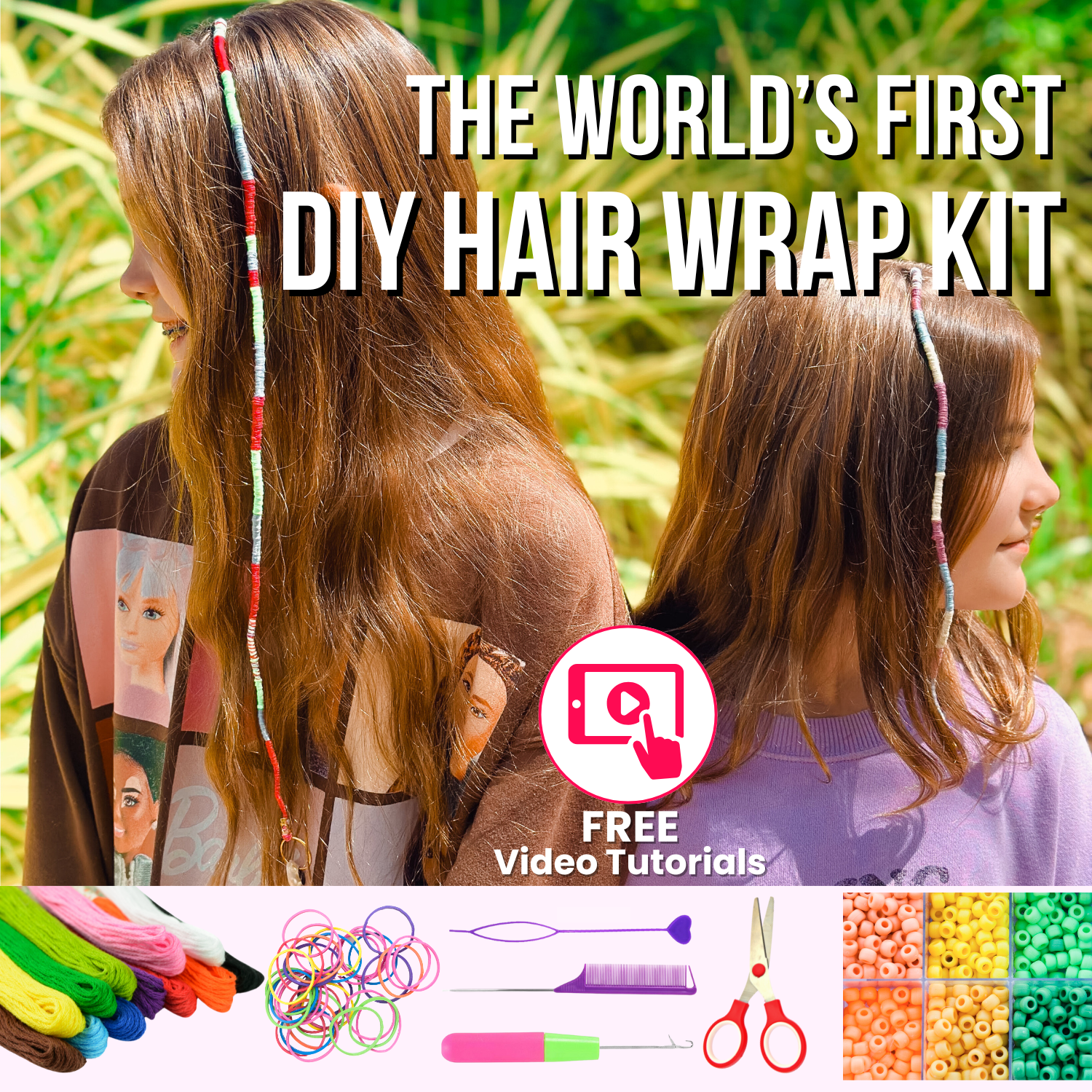 DIY Hair Wrap Kit | Hair Wrap Tutorials | How To Braid — Sunny Braids