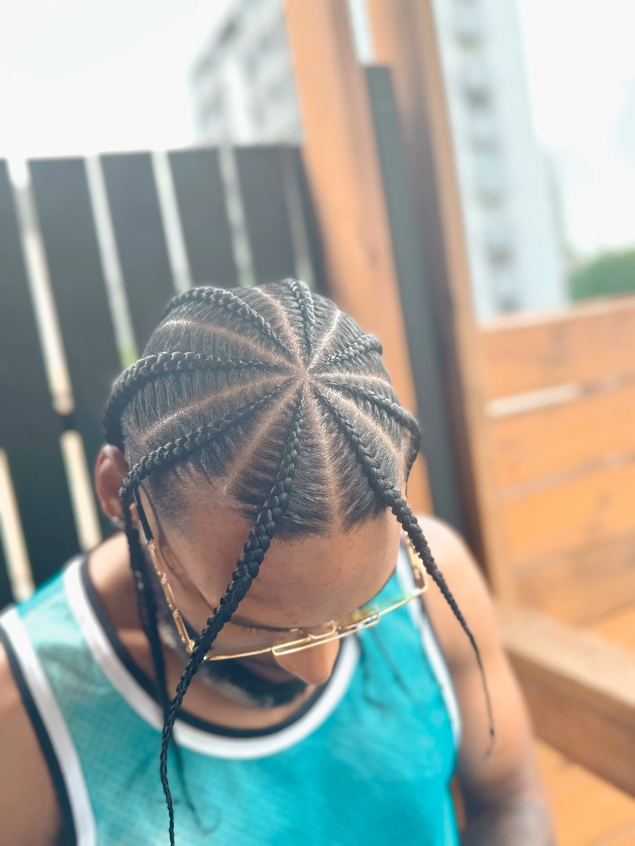 How To Part Hair For Braids — Sunny Braids