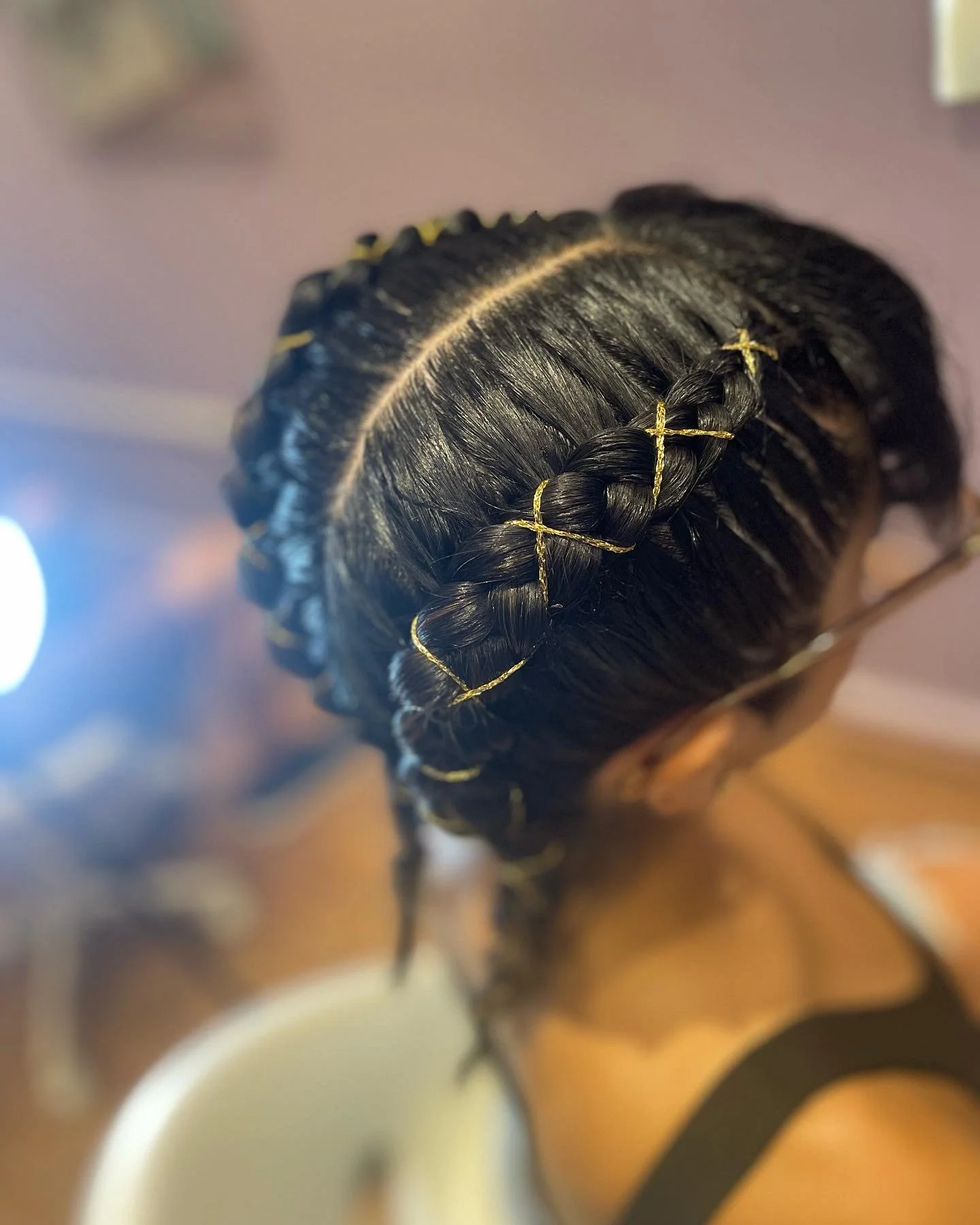 Featured Hairstyle: Two Braids — Sunny Braids