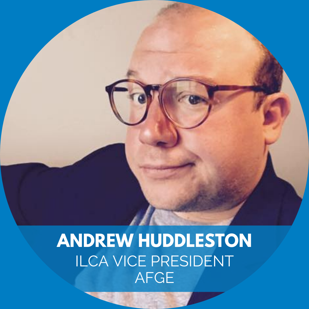 Andrew Huddleston — ILCA: International Labor Communications Association