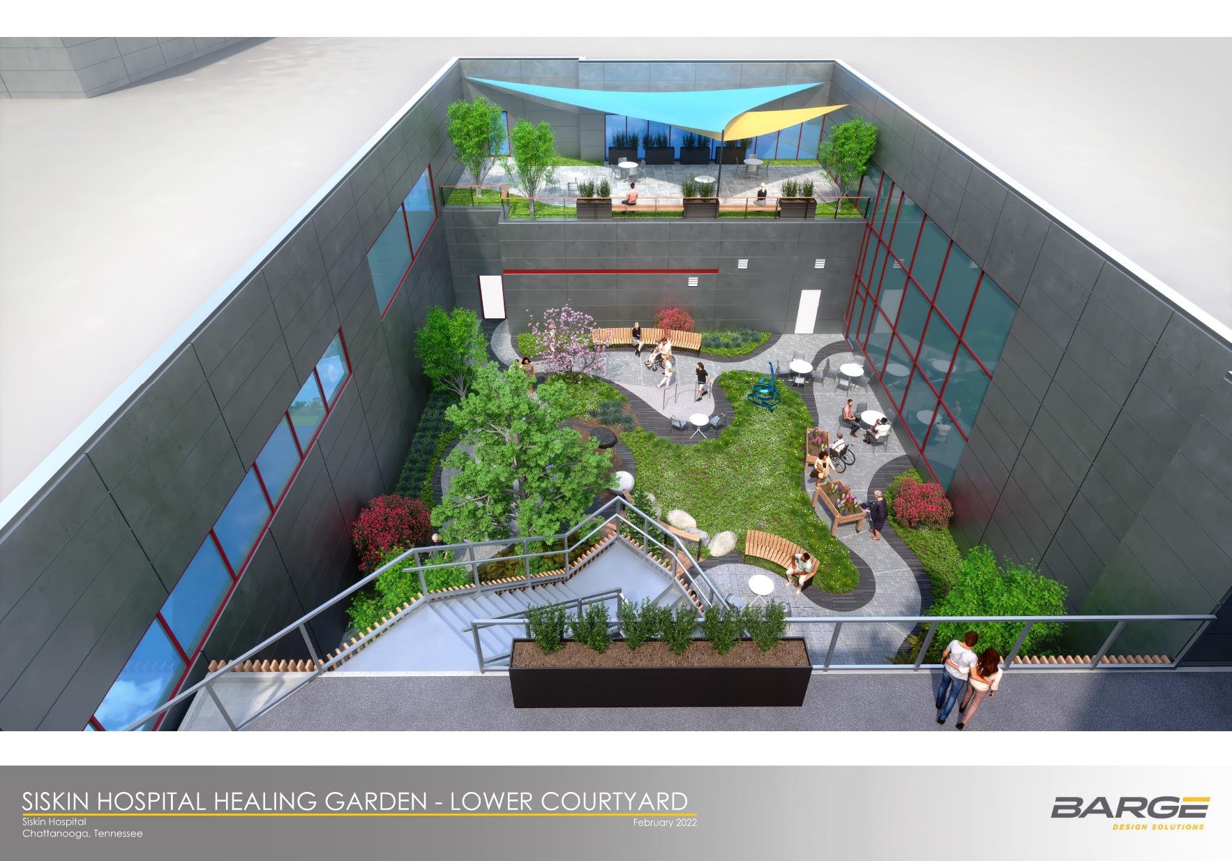 The Healing Gardens — Siskin Hospital for Physical Rehabilitation