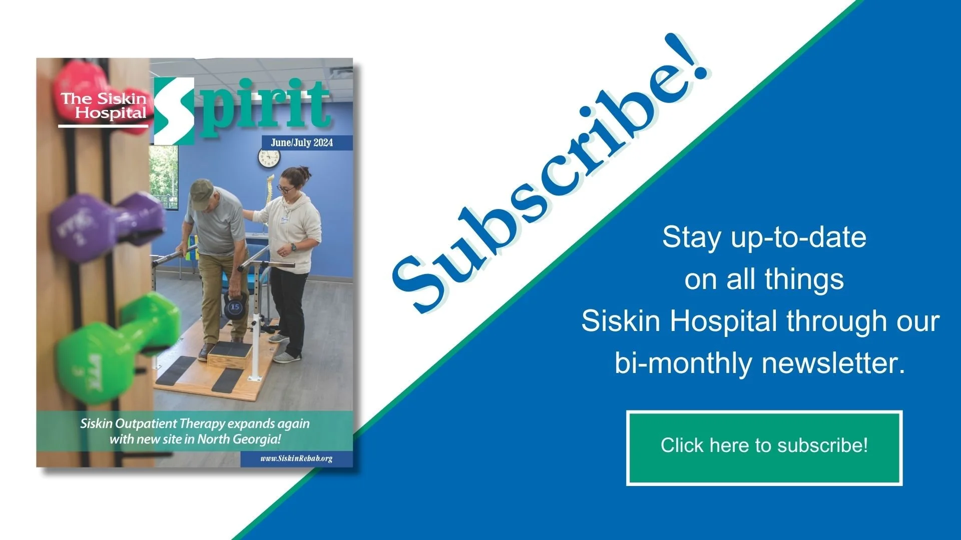 Siskin Hospital for Physical Rehabilitation - Home