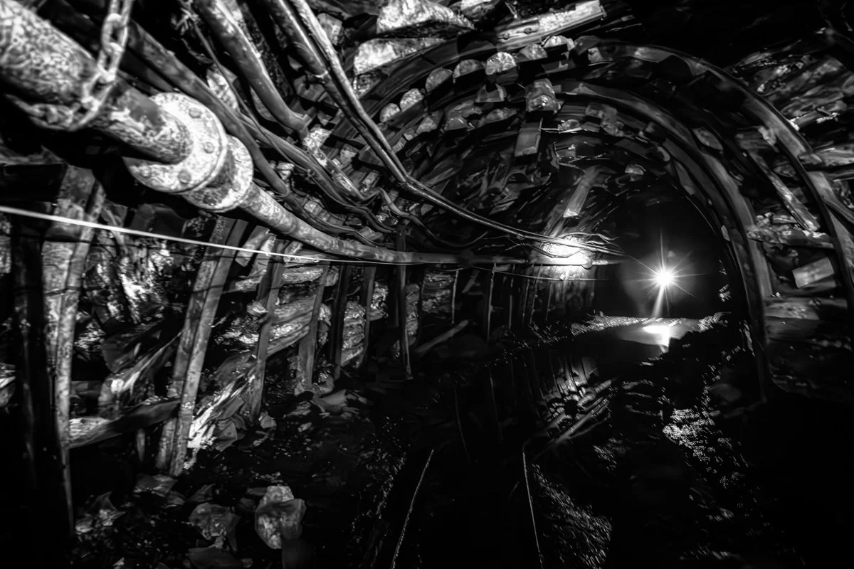 “There is death below, hunger above. Death below is a possibility ...