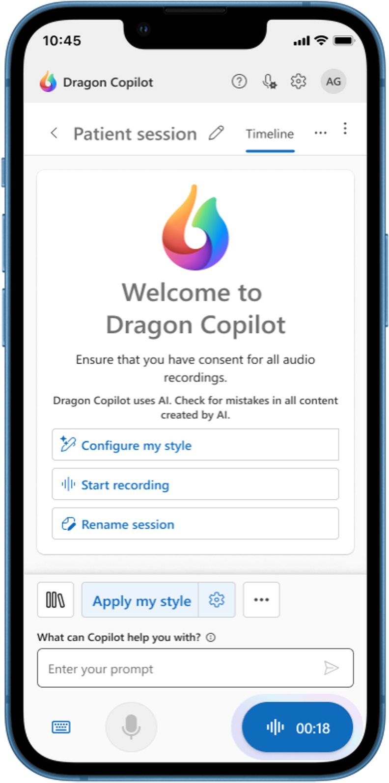 Dragon Copilot — Dragon Medical One Canada