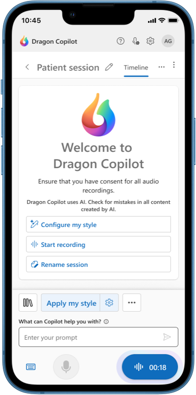Dragon Copilot — Dragon Medical One Canada