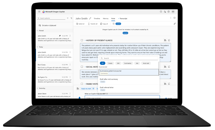Dragon Copilot — Dragon Medical One Canada