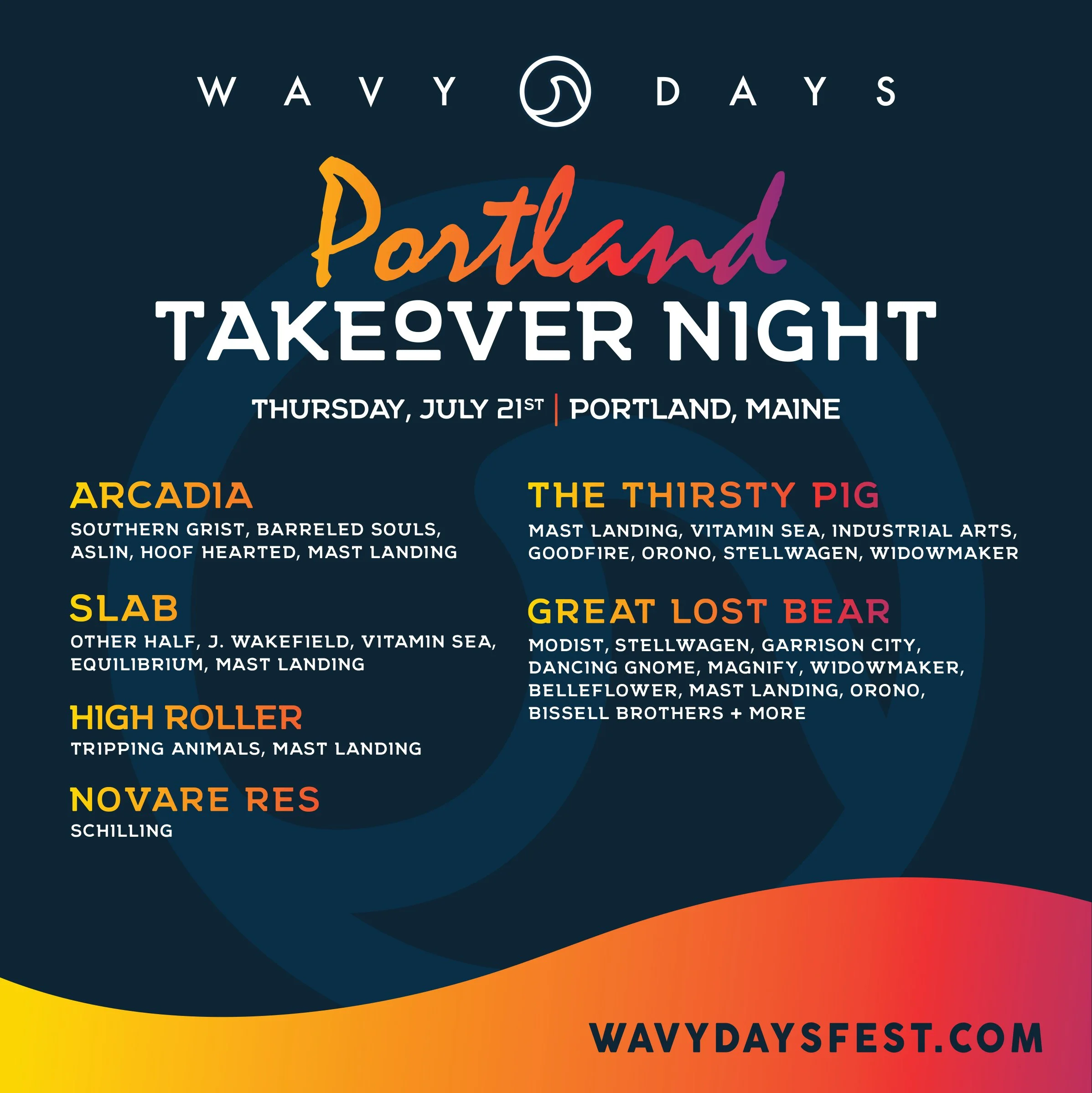 Mast Landing's Wavy Days Festival