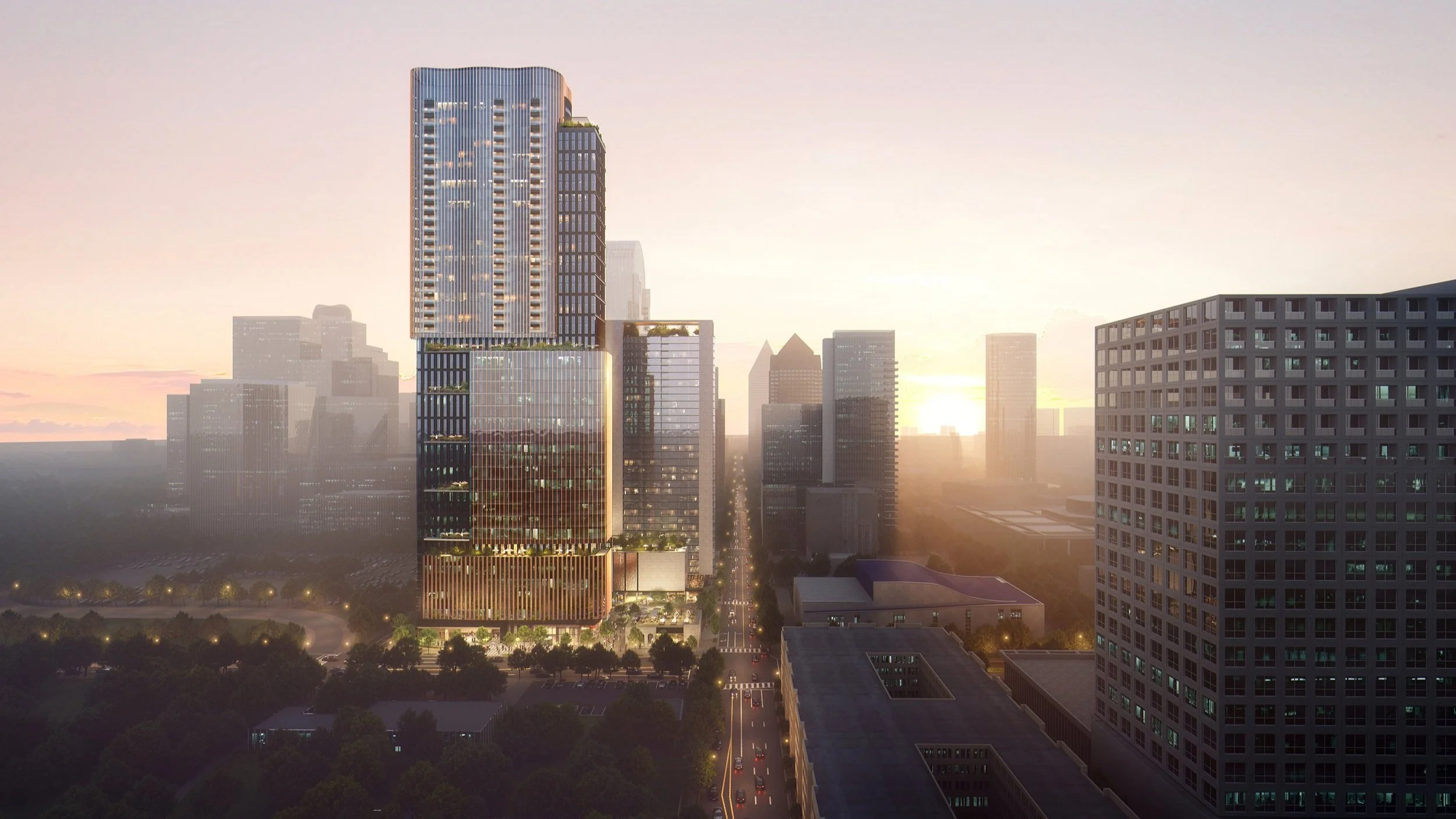 Dallas Retail - Dallas Gateway Project — Portman