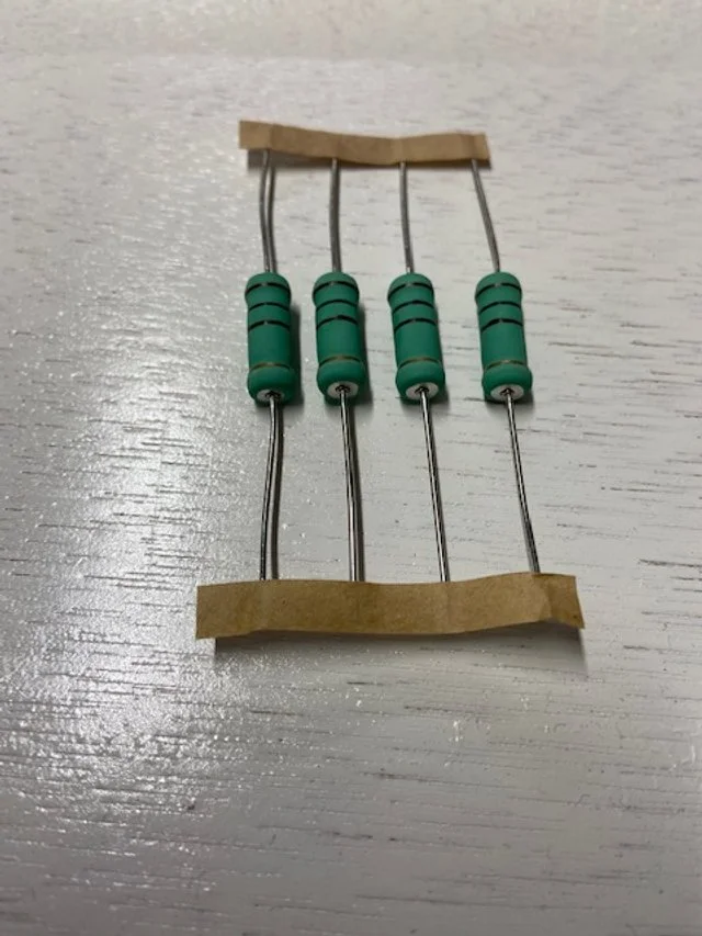 2 Watt 100Ohm (Vishay Red) Resistors — ICA Manufacturing