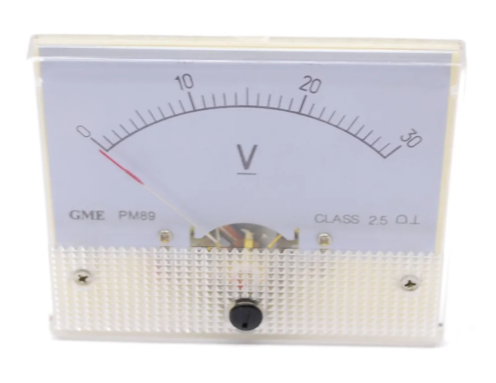 Round Panel Meter W/ Shunt — ICA Manufacturing
