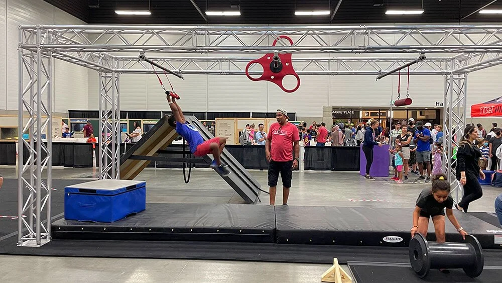 Mobile Obstacle Course for Events — Fitset Ninja Calgary