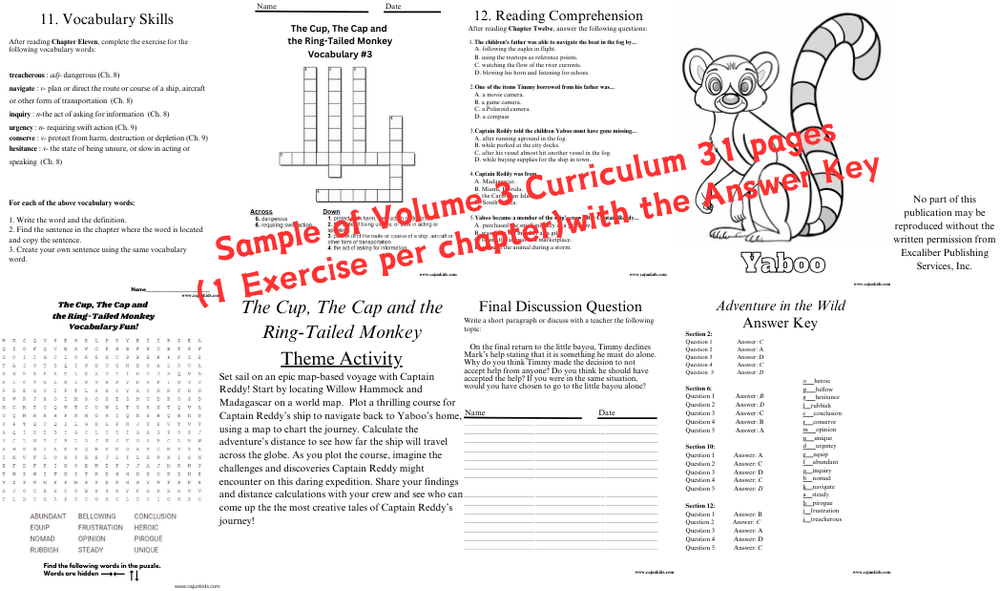 Curriculum — Cajun Kids Adventures