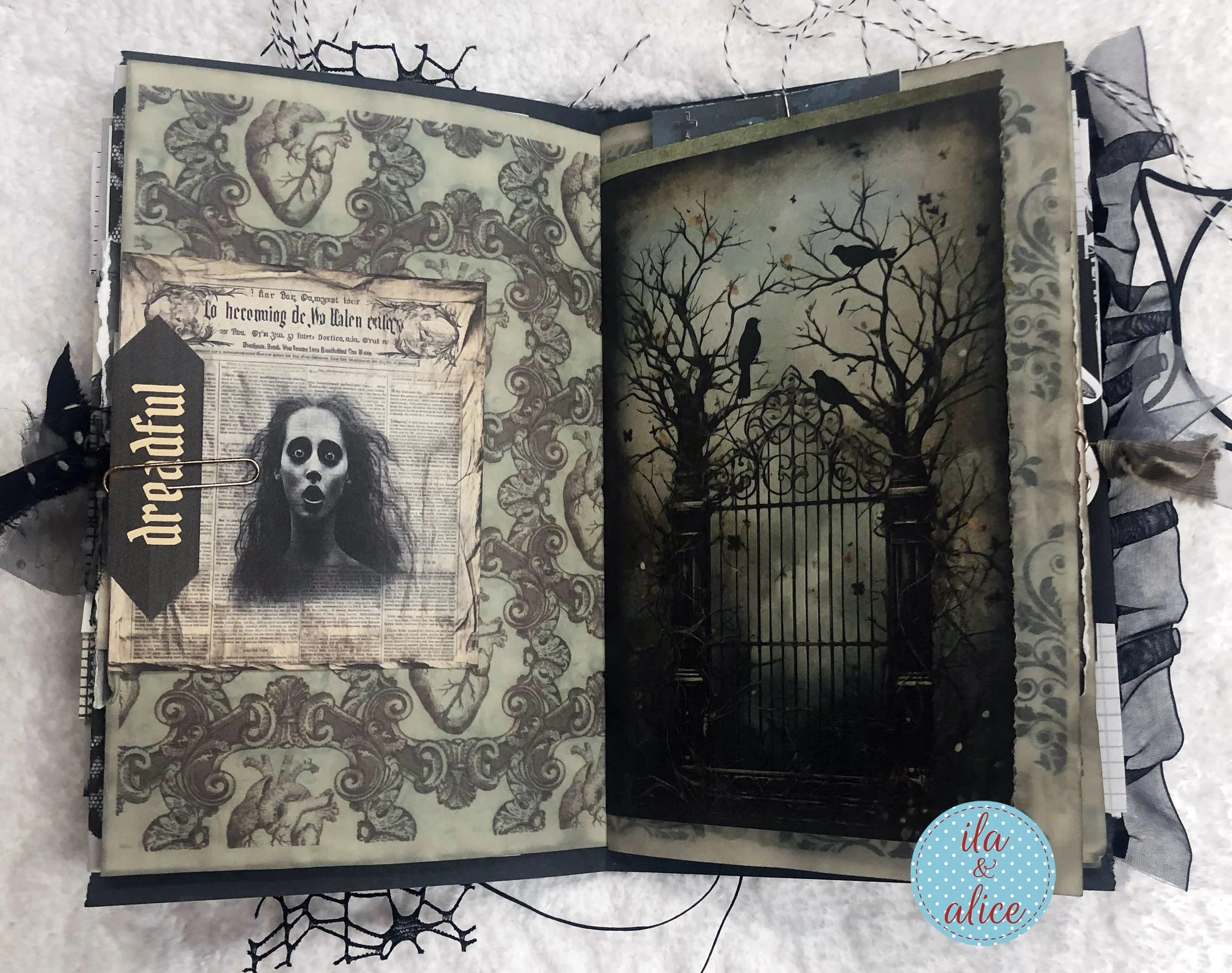 Spectacularly Spooky Halloween Junk Journals — ila and alice