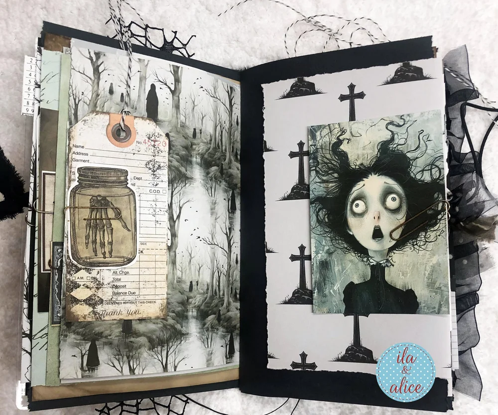 Spectacularly Spooky Halloween Junk Journals — ila and alice