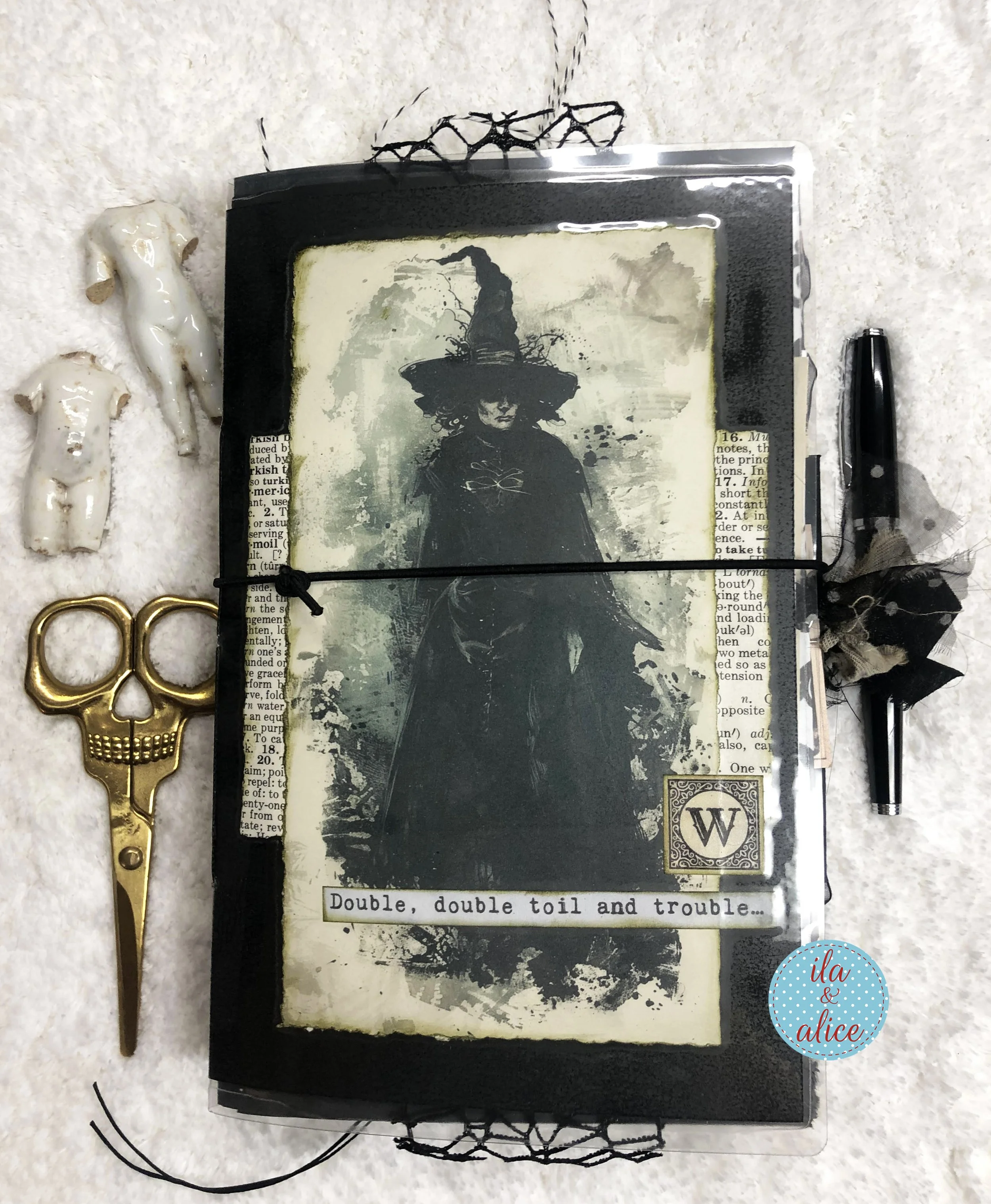 Handmade Halloween Junk Journals — ila and alice