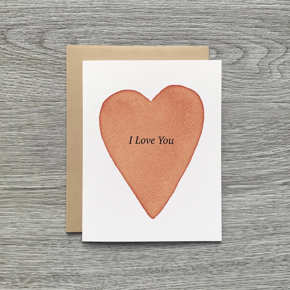I Love You Card For Him