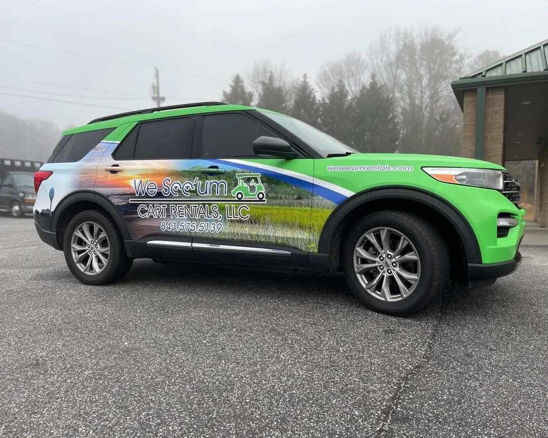 Vehicle Wraps Piedmont, SC | Fleet Wraps | Sticky Grafix