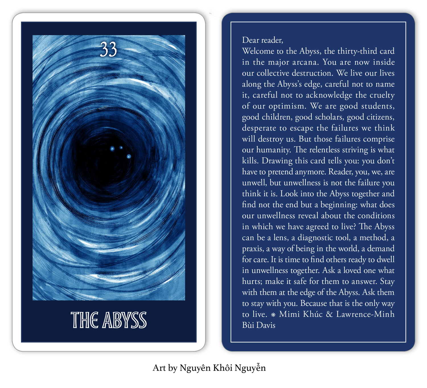 The Abyss tarot — mimi khúc